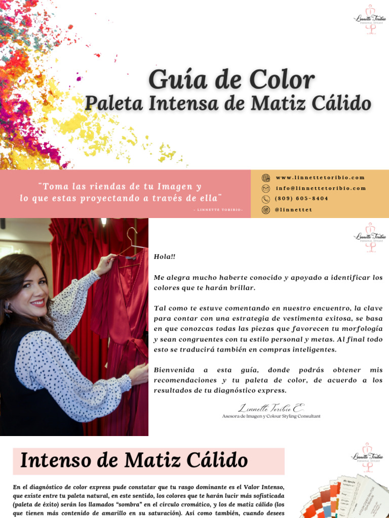 Guía de Imagen: Paleta y Estilo Personal | PDF | Color | Matiz