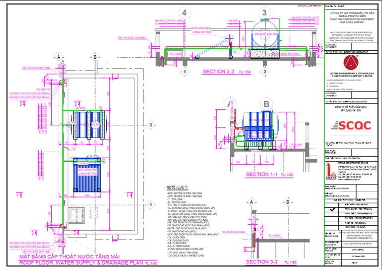 Tank 3 m3 Layout Plan | PDF