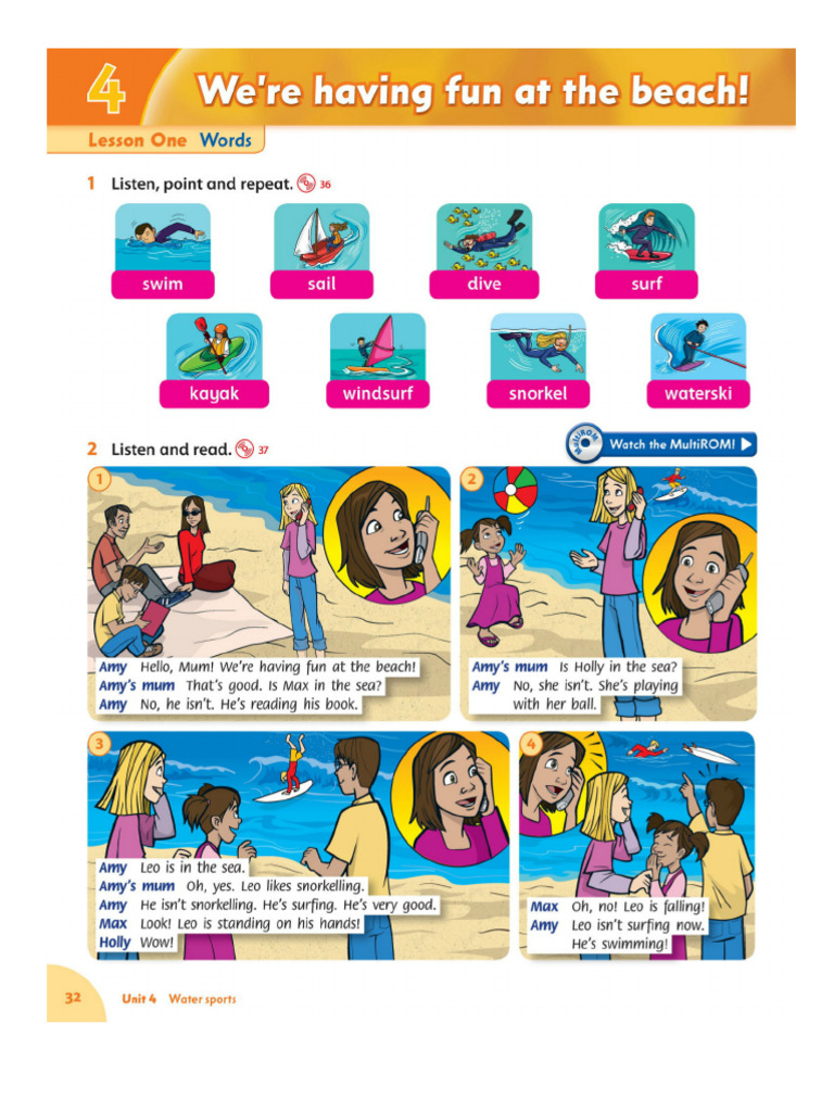 Family and Friends 3 U4 p34-38 | PDF