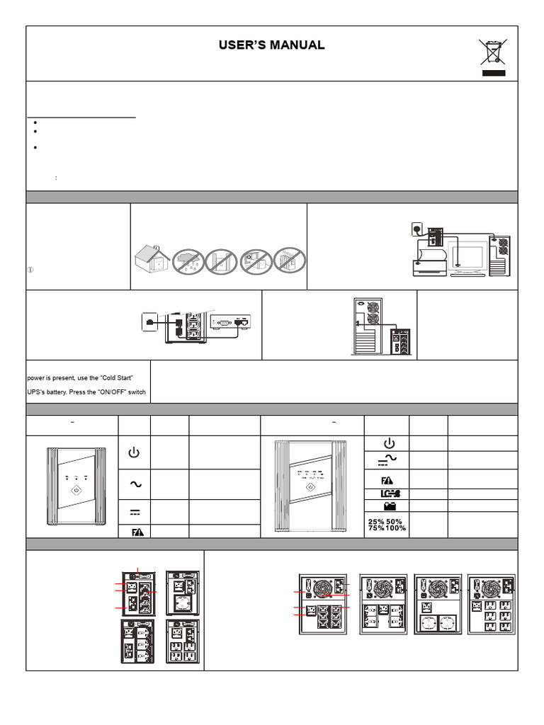 Ablerex 800L2200L User Manual | PDF | Mains Electricity | Electrical ...