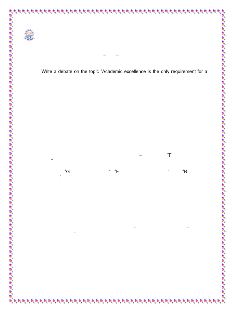 Assignment - DP Homework of Std. XII - Commerce | PDF