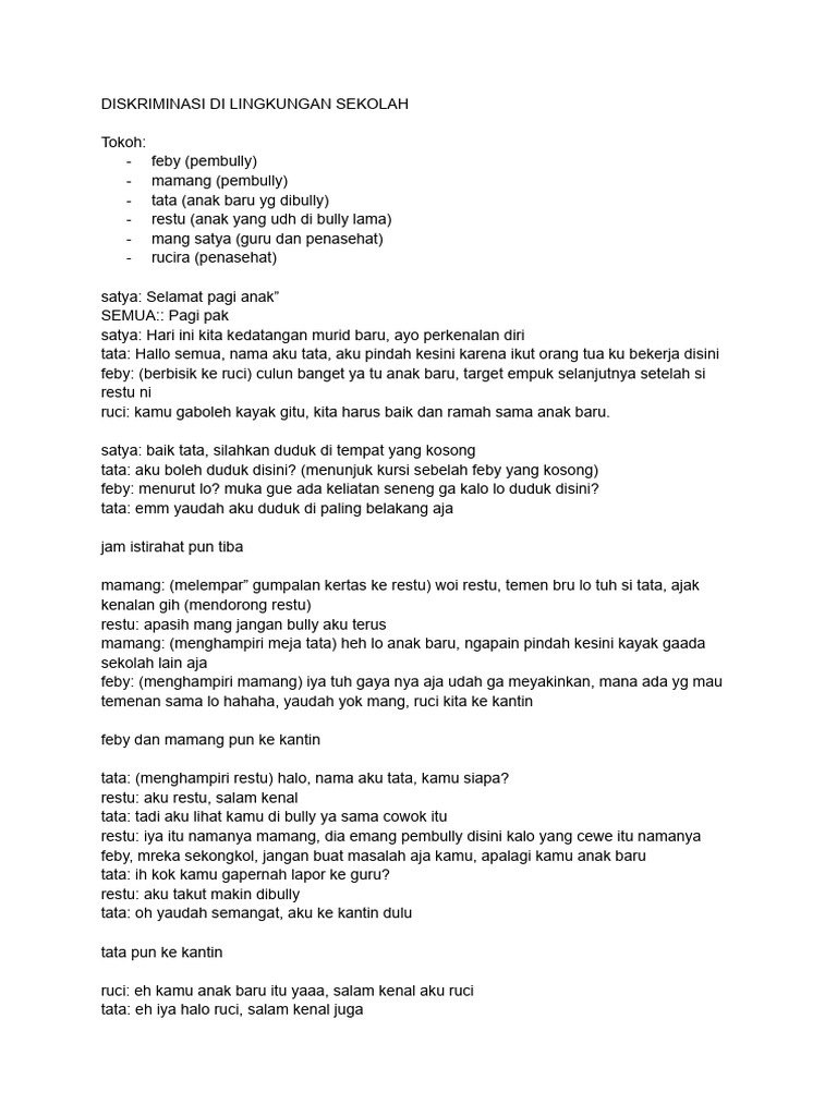 Naskah Film Pendek P5 | PDF