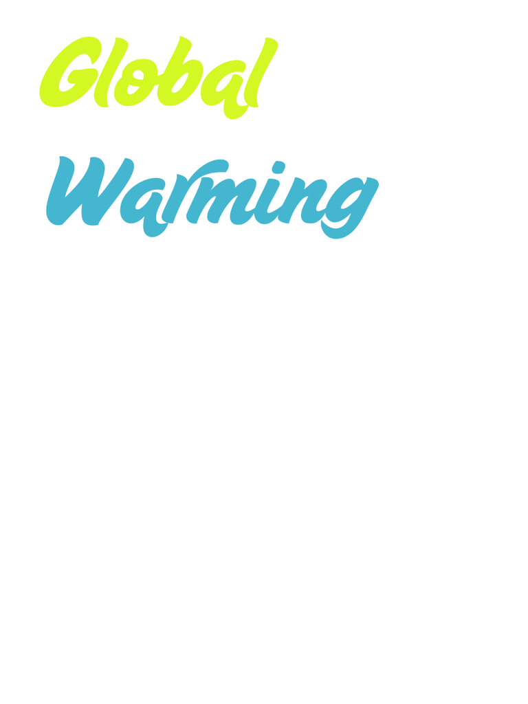 Global Warming Text | PDF