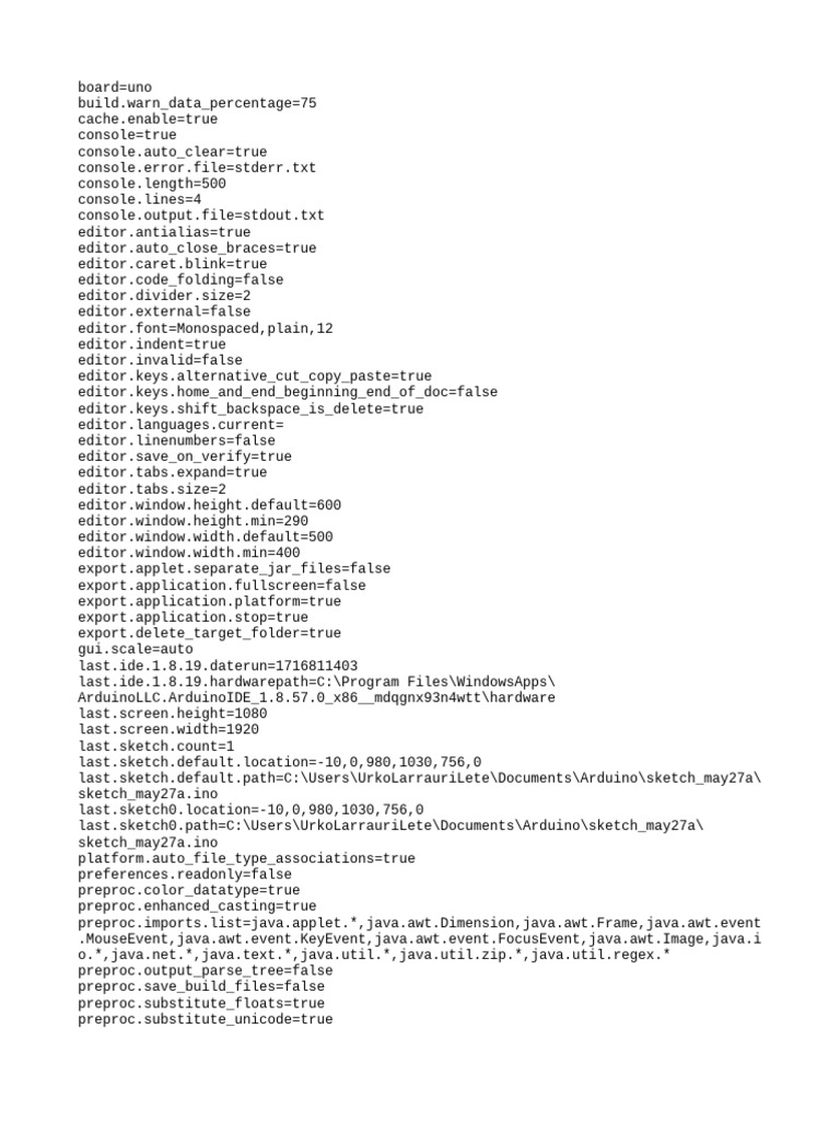 Preferences | PDF | Software | Computing