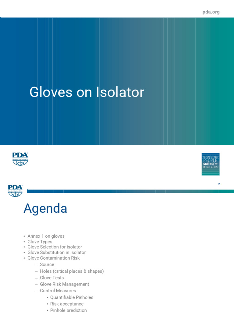 Day 1 03 Gloves-on-the-Isolator | PDF | Glove | Risk