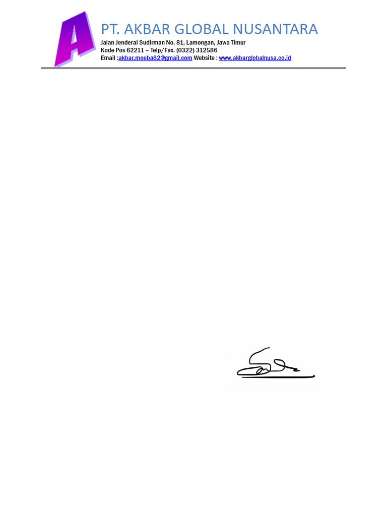 Email Balasan Ke EO | PDF