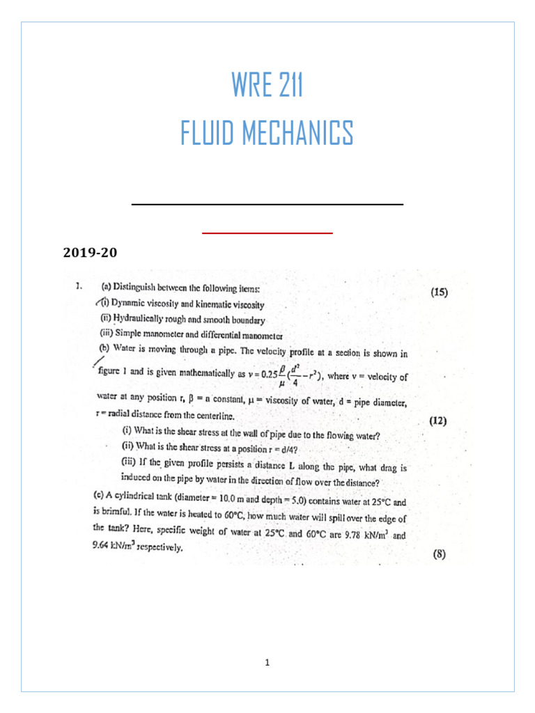 WRE 211 TF Q Analysis (Womera Madam) - 1 | PDF | Technology & Engineering