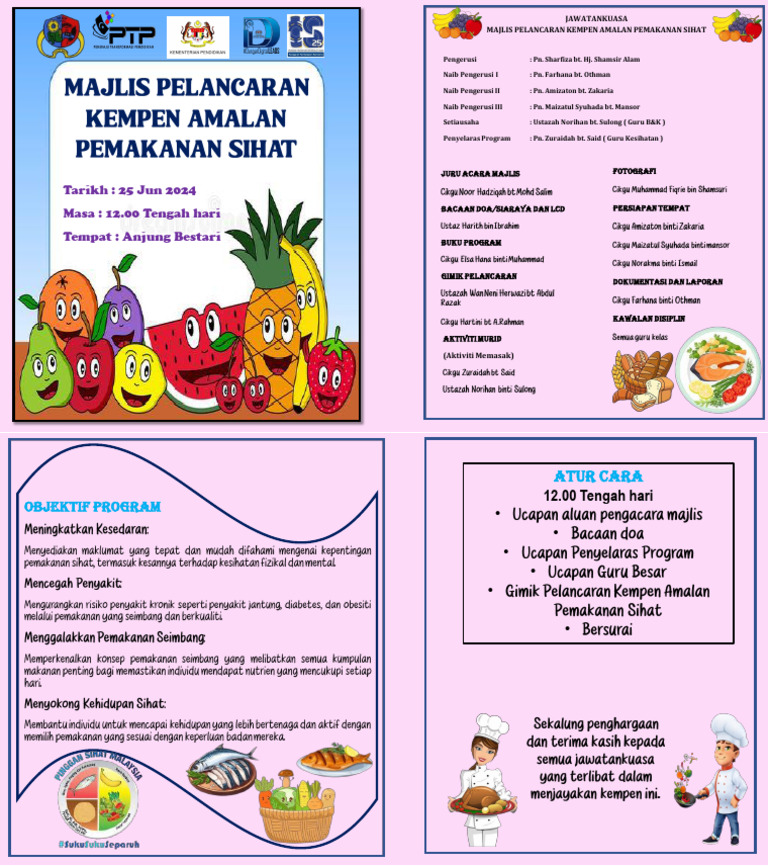 Buku Program Pemakanan Sihat 2024 | PDF