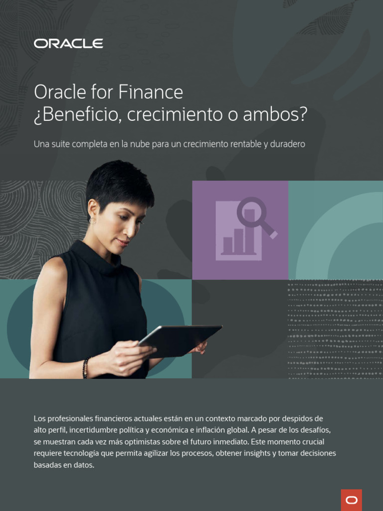 Brochure Oracle para Finanzas Benefic | PDF | Inteligencia artificial ...