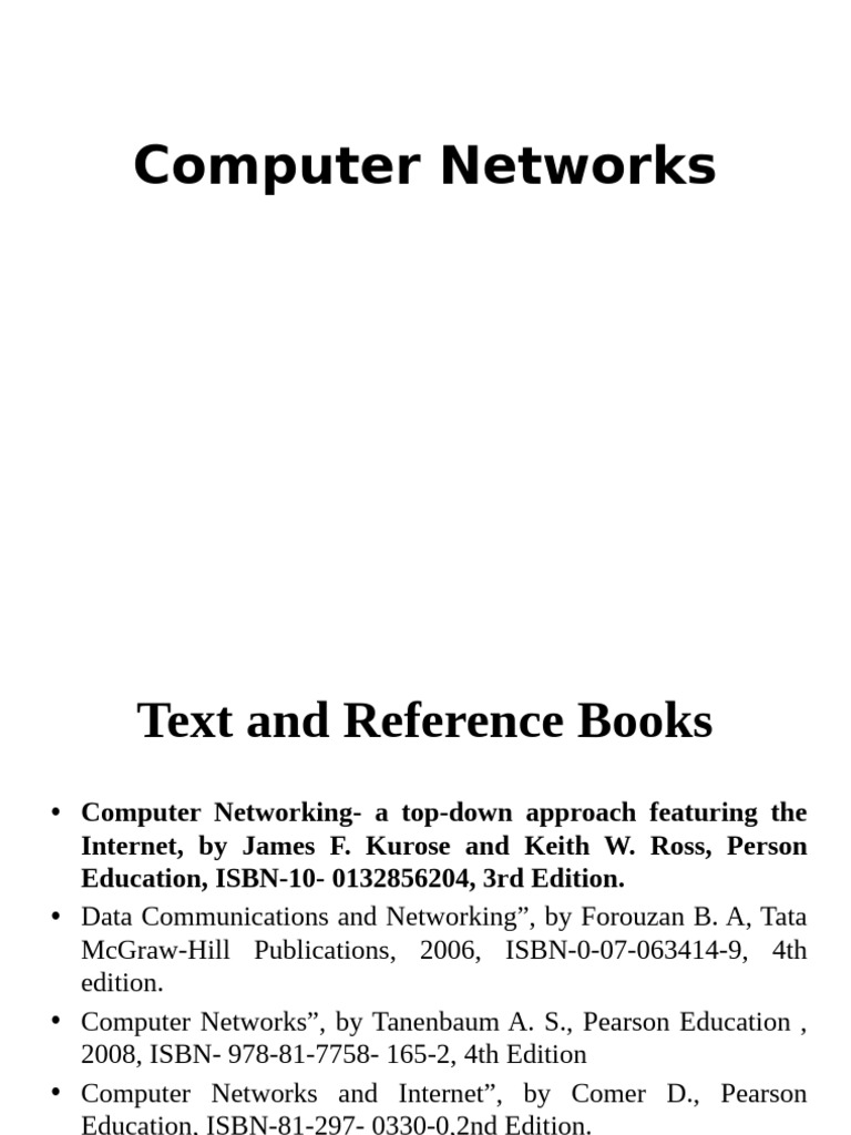 Computer Networks | PDF | World Wide Web | Internet & Web