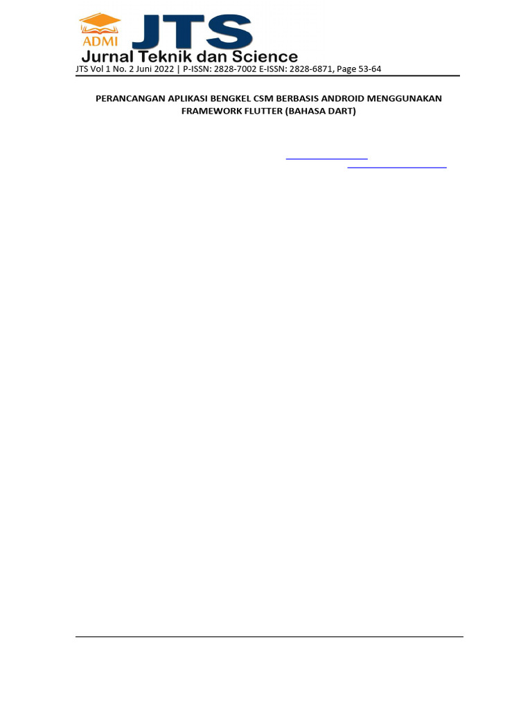 Aplikasi Bengkel CSM Berbasis Android | PDF