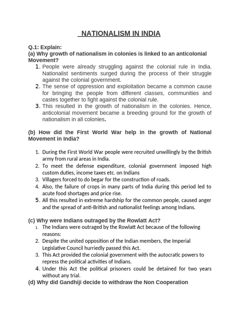 Political Leaders and Separate Electorates | PDF | Nationalism ...