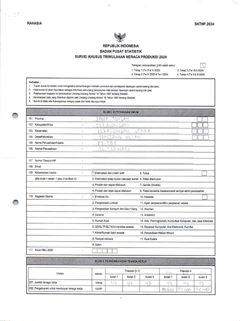 SKTNP - PT TBS | PDF