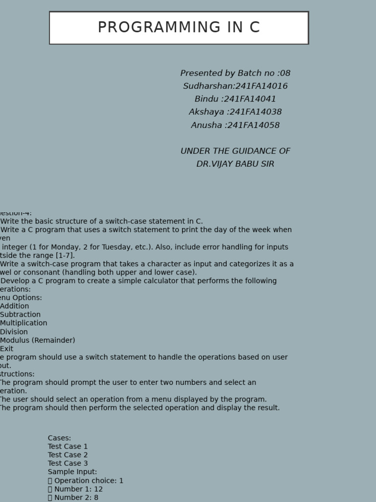 Presentation (3) | PDF | Arithmetic | Software Engineering