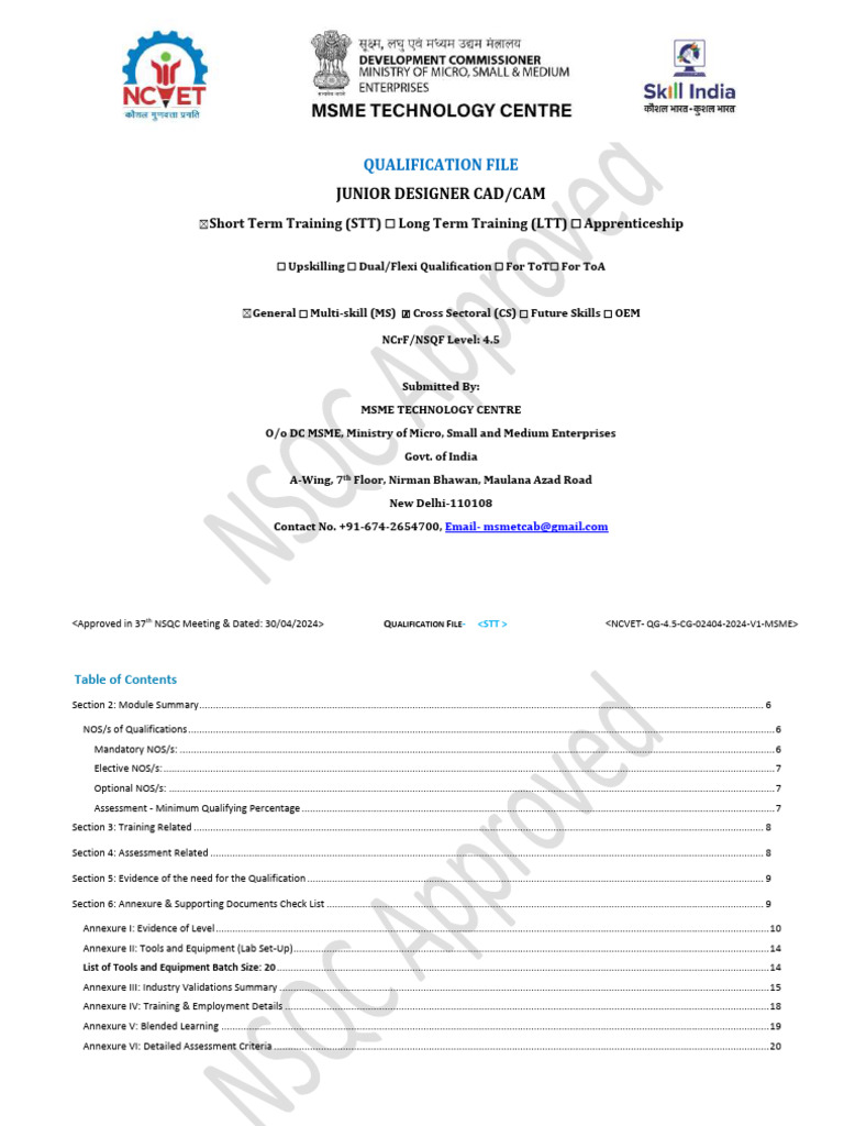 Jr. Designer (CAD CAM) - Final - PDF | PDF | Numerical Control | Computer Aided Design