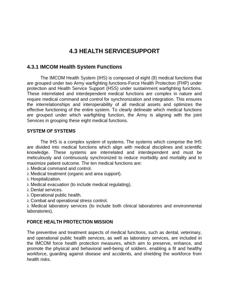 HEALTH SERVICE SUPPORT | PDF | Emergency Department | First Aid