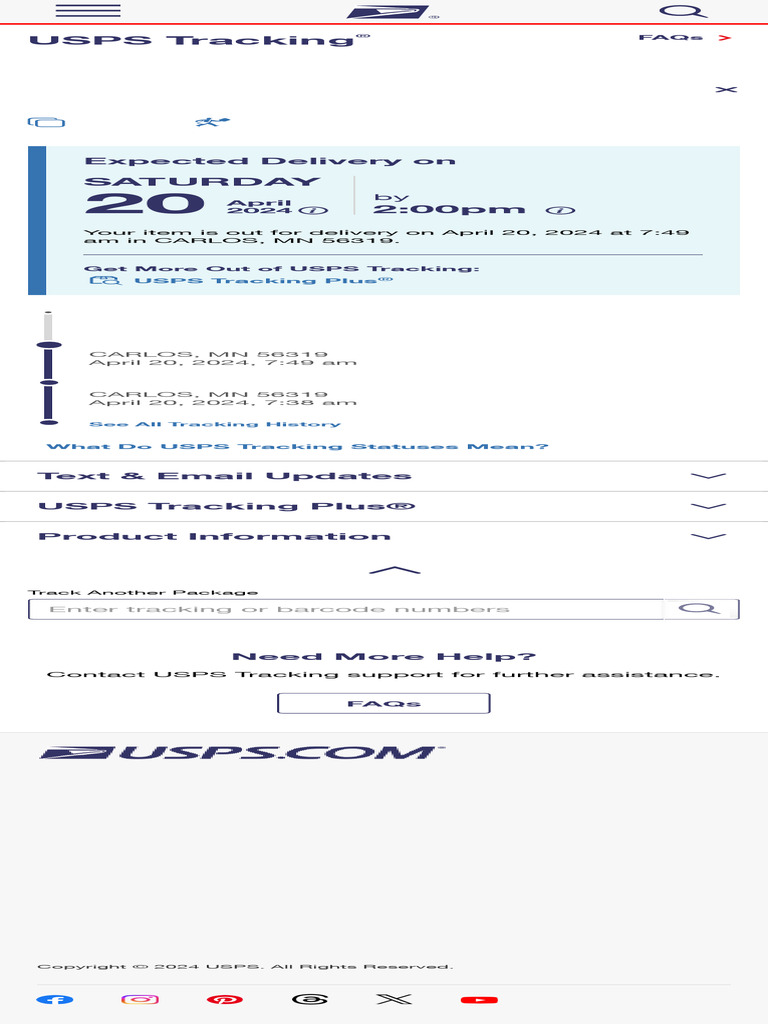 USPS Tracking® Results | PDF | United States Postal Service | The ...