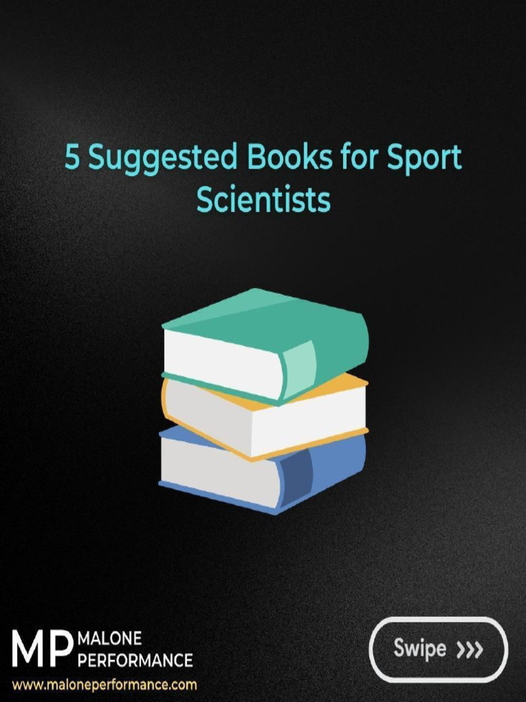 5 Suggested Books For Sport Scientists | PDF