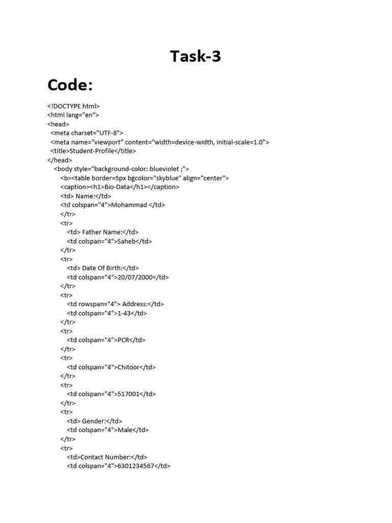 Task 3 | PDF | Computers