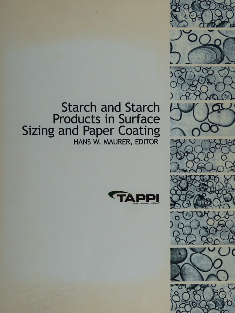 Sizing and Paper Coating: Starch and Starch Products in Surface | PDF ...