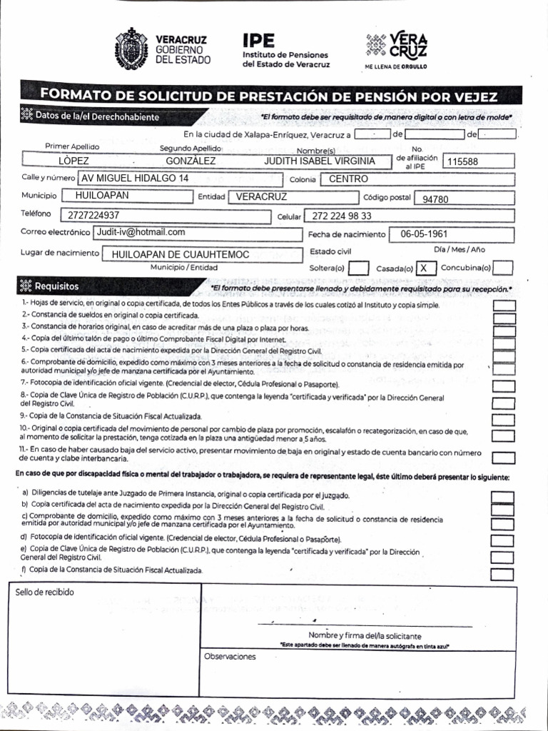 Adobe Scan 25 Sep 2024 Formato Del Ipe | PDF | Documento de identidad ...