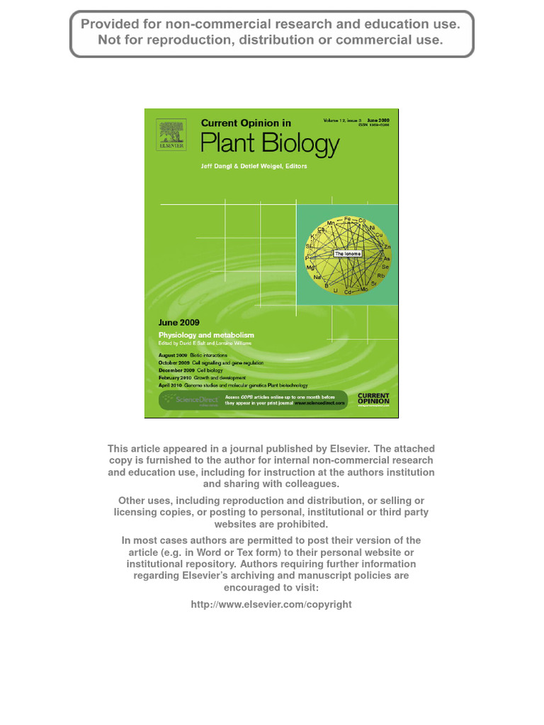 Intro Physiological Functions of Beneficial Elements | PDF
