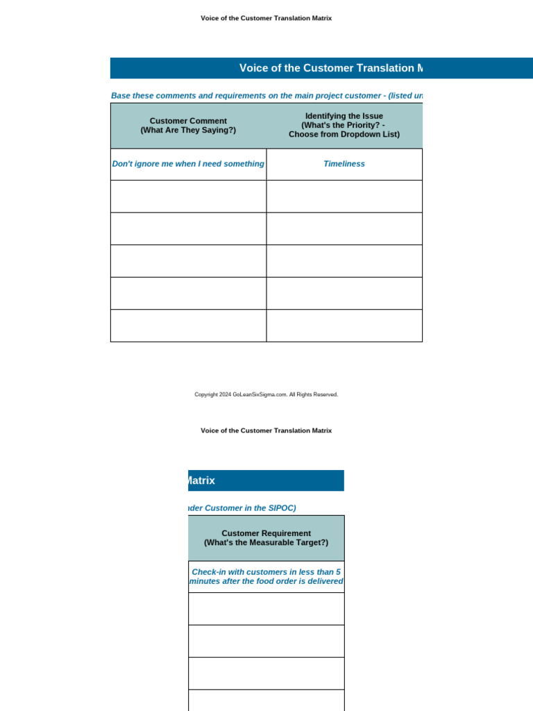 VOC Translation Matrix GLSS v4 | PDF | Taxes