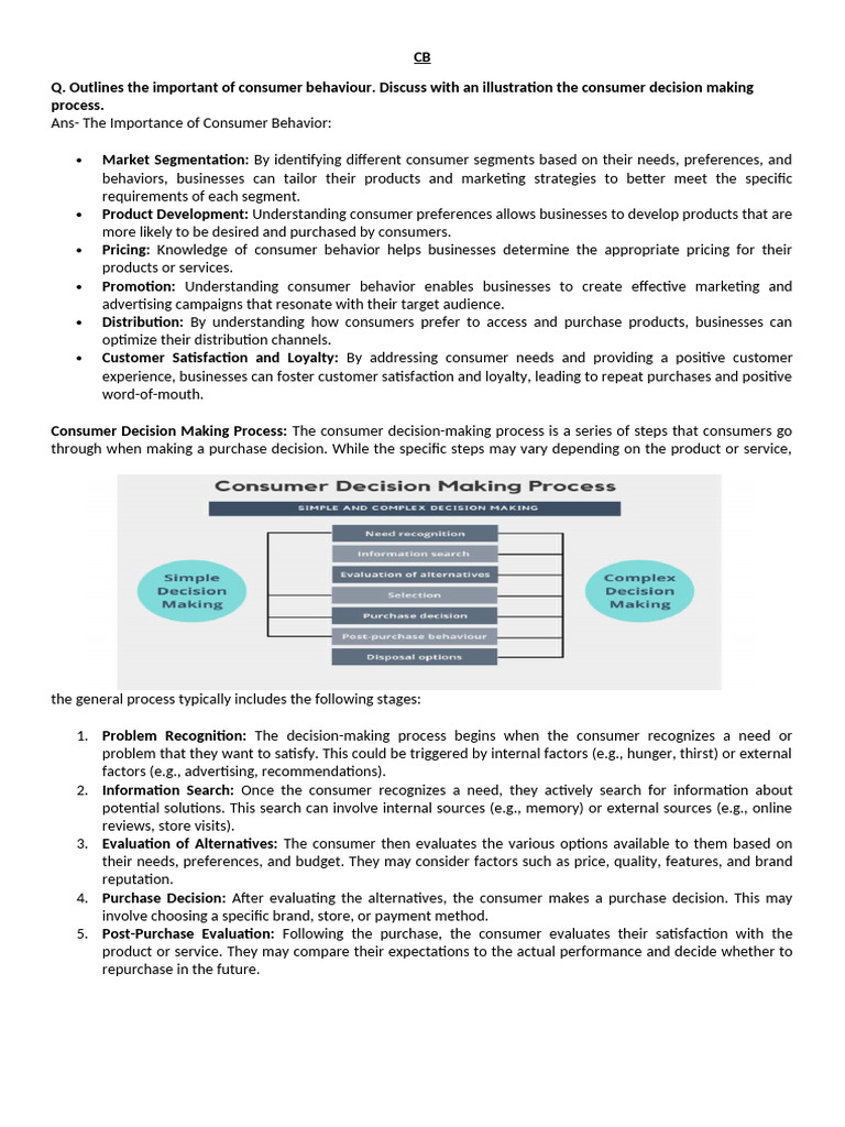 CB New | PDF | Consumer Behaviour | Quantitative Research