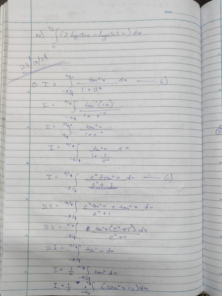 23 10 24 - Math (Lecture 1) | PDF