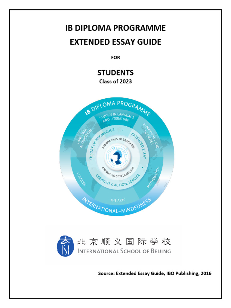 EE Student Guide_2021-2023 FINAL | PDF | Essays | Cognition