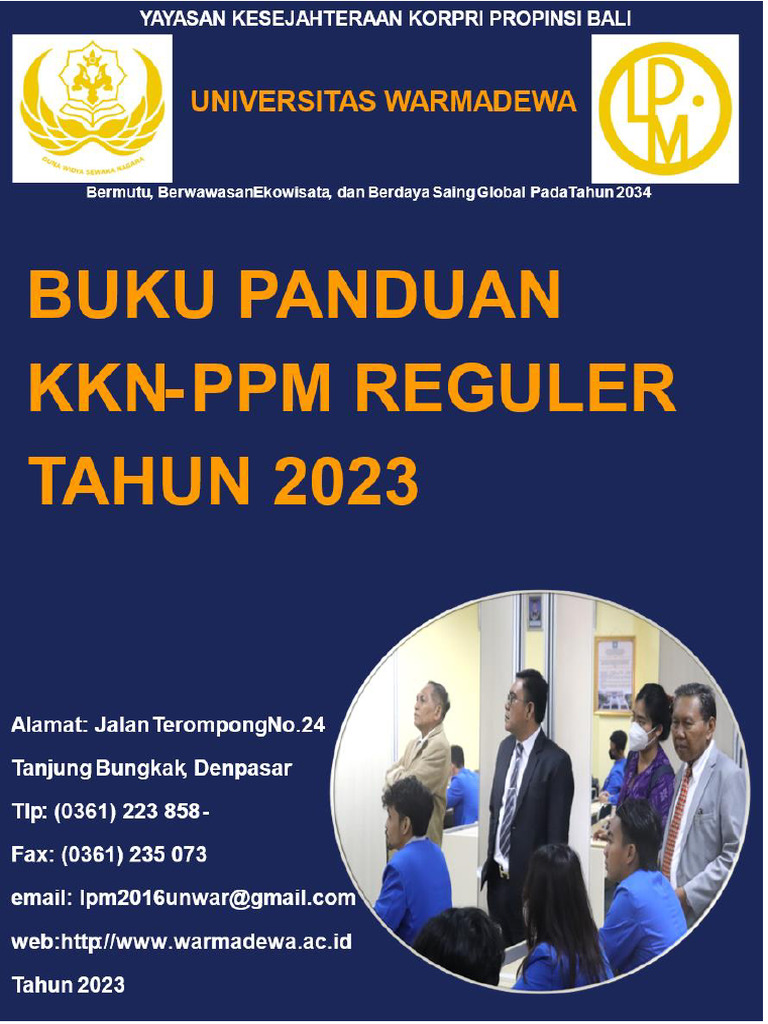 Buku Pedoman KKN PPM 2023 | PDF | Karier & Perkembangan