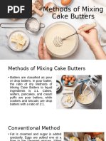 Methods of Cake Making | PDF
