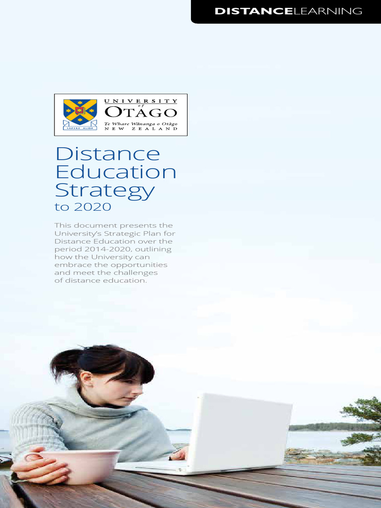 Distance Education Strategy To 2020 709458 | PDF | Distance Education ...