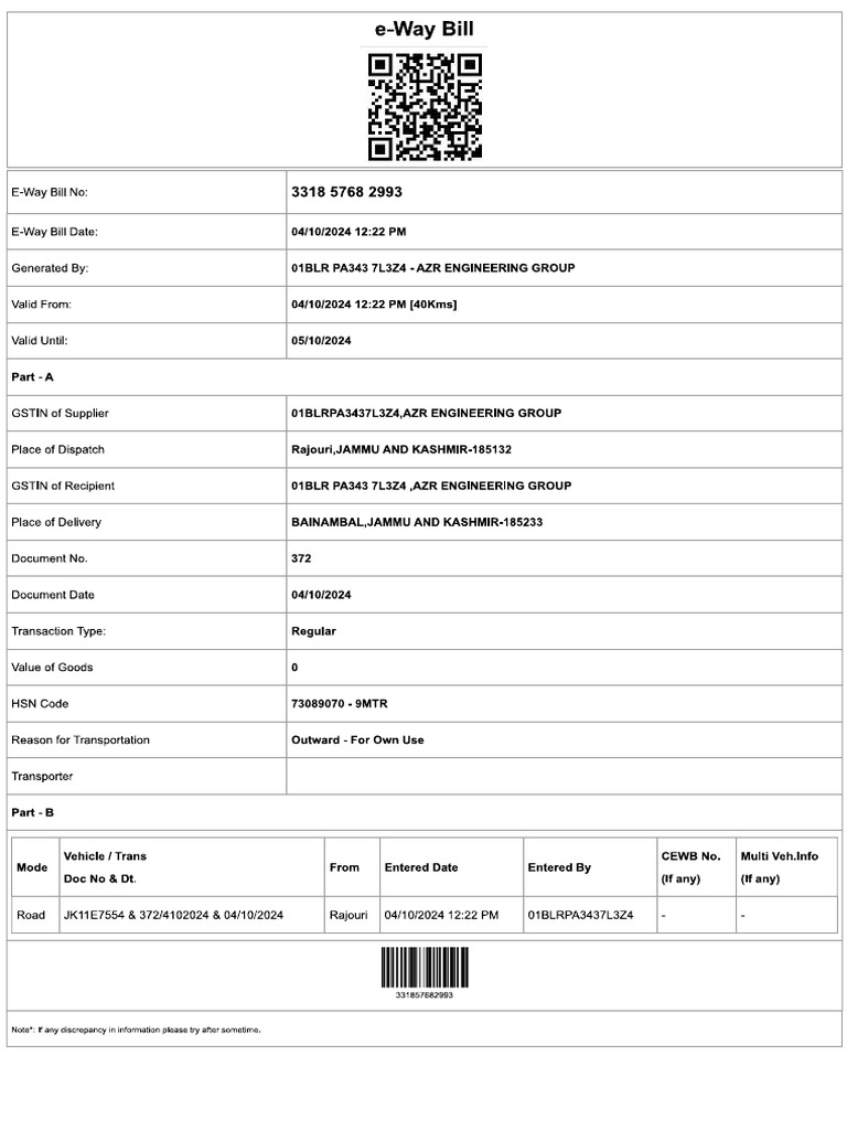 Eway Binambal - Edited | PDF