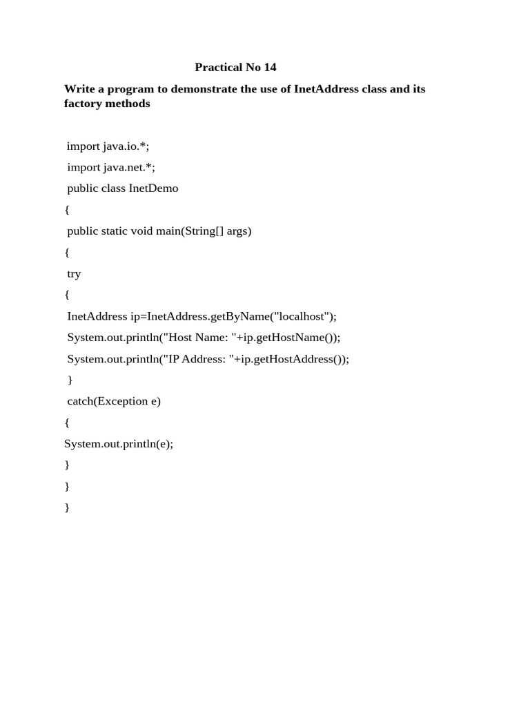 Practical No 14 Pdf 