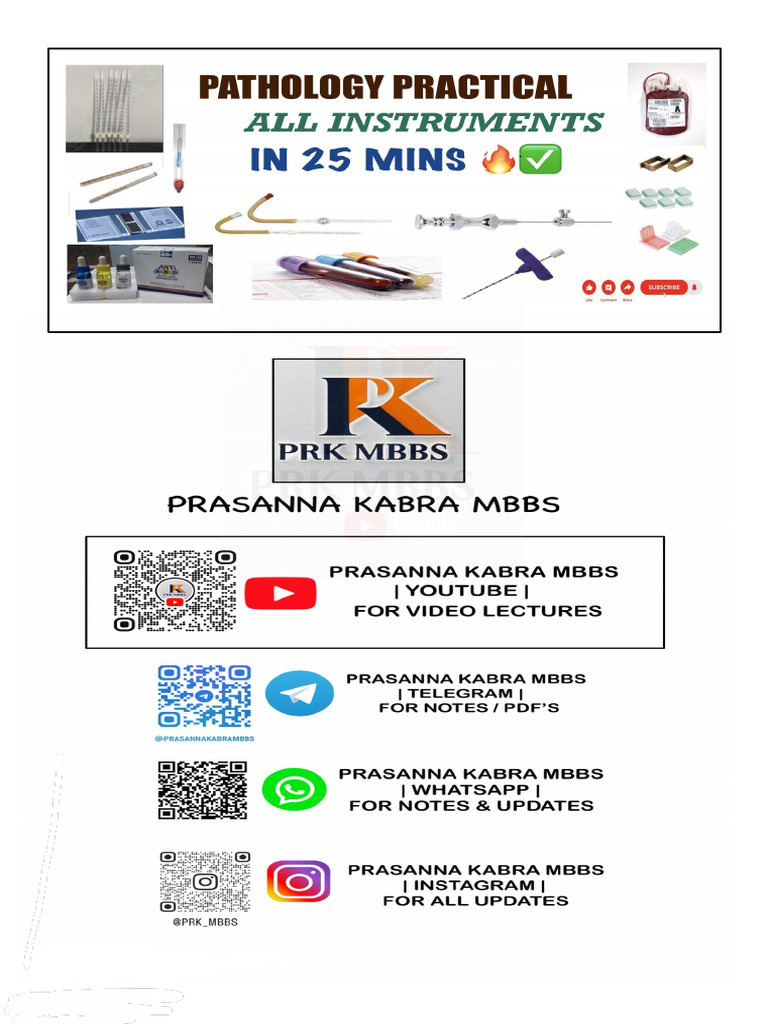 Pathology Instruments - PDF 240921 - 130120 | PDF | Hematology | Tissue (Biology)