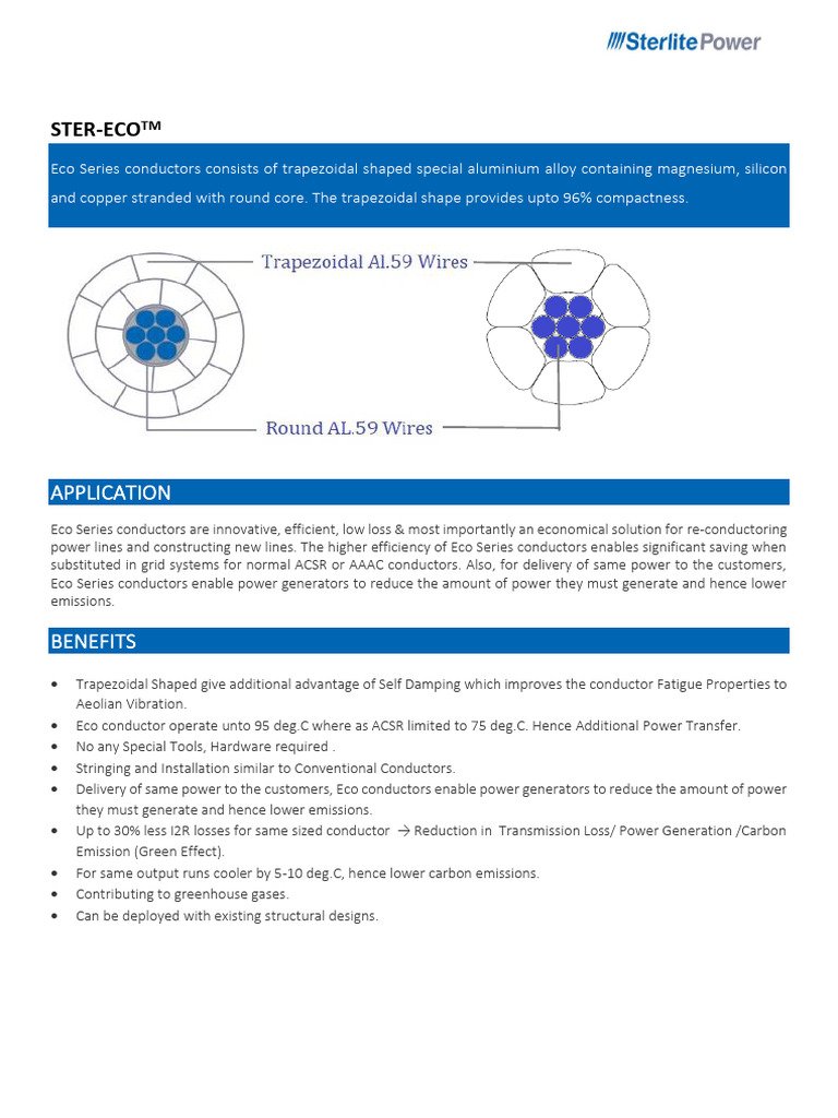 Eco - Conductor Properties | PDF | Nature | Electricity