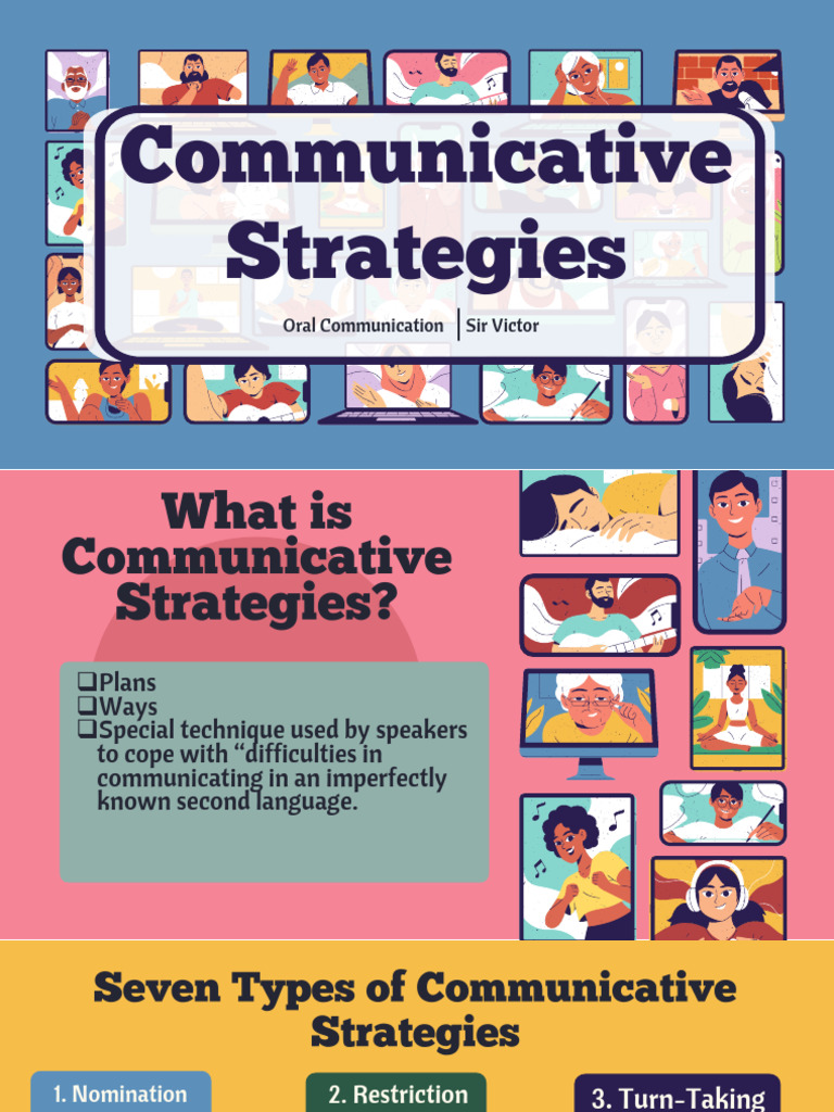 Communicative Strategies | PDF | Nonverbal Communication | Conversation