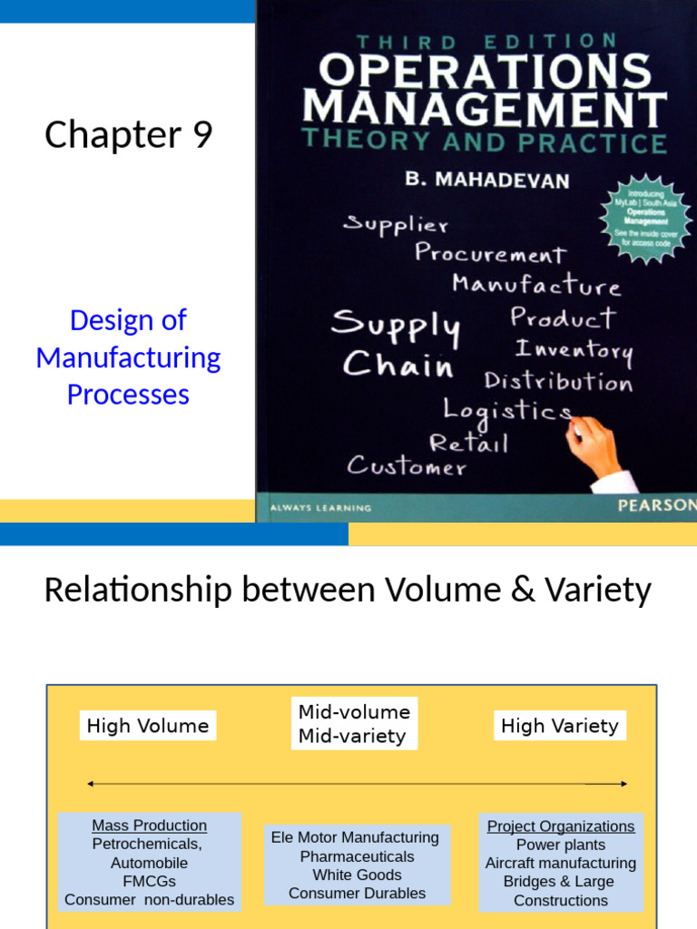4.Chapter 09 Mnfg Process Layout.flow | PDF | Operations Management | Inventory