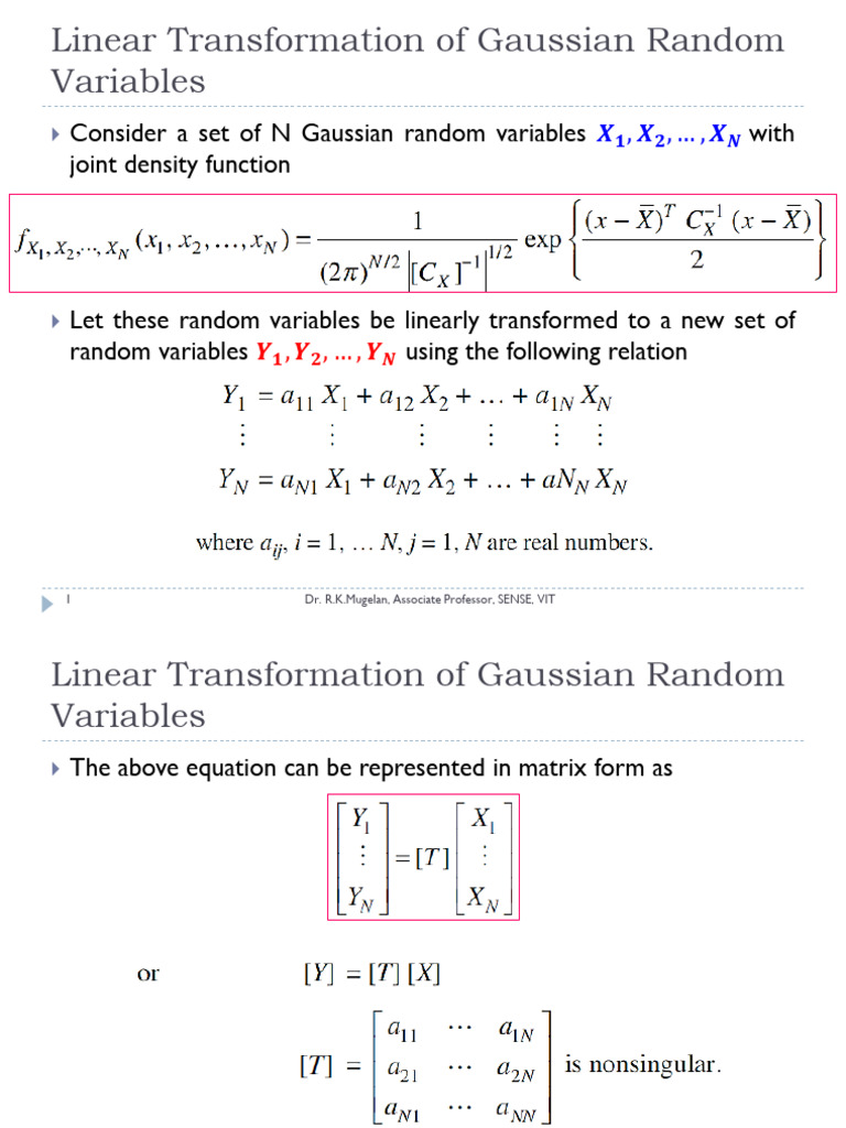 Module 2 Part 4 Pdf Covariance Variance