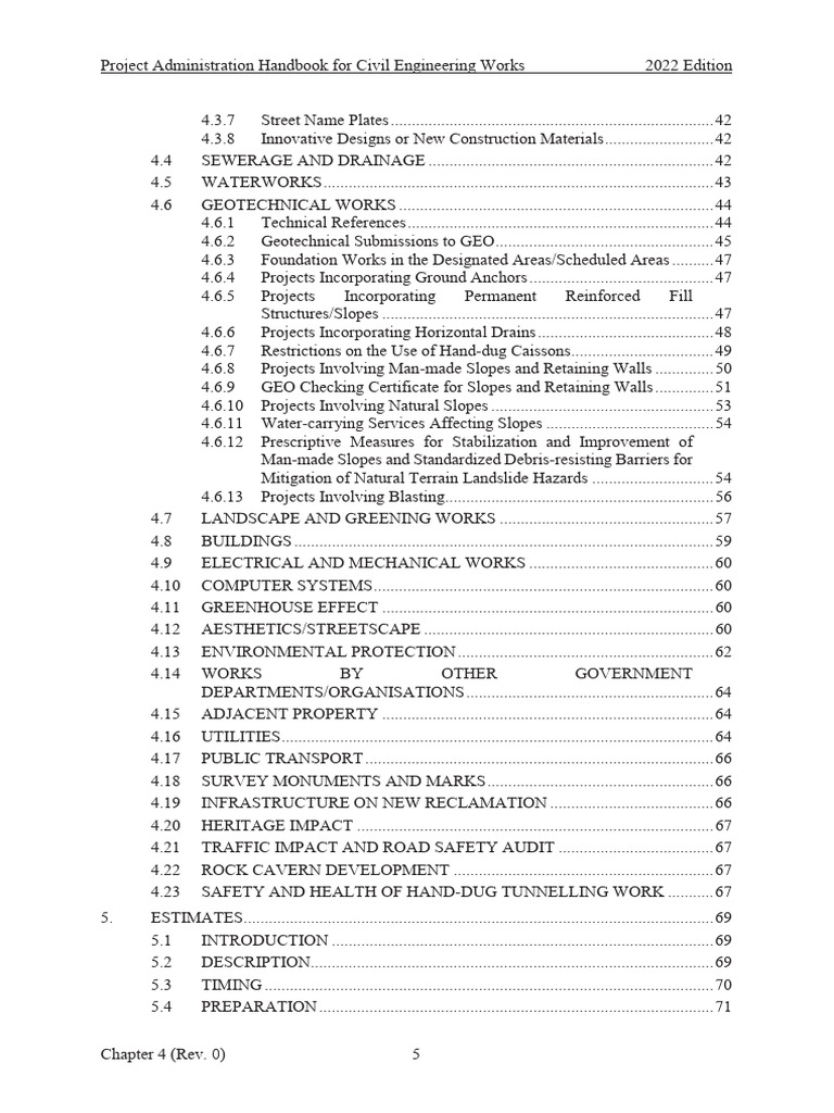 Civil Engineering Project Handbook | PDF | Geotechnical Engineering ...