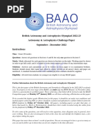 Science Olympiad Div C Astronomy Rules 2025 | PDF | Exoplanet | Stars