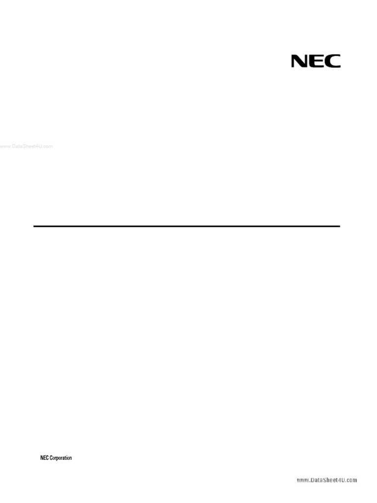 D78064 Nec | PDF | Cmos | Patent