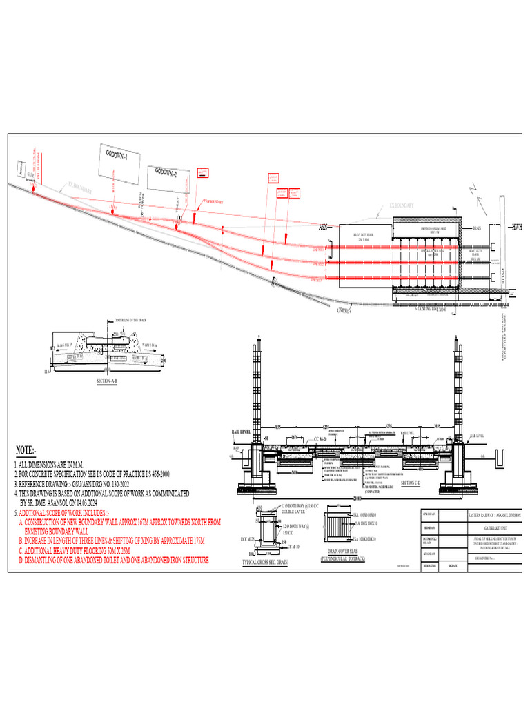 UP SICK LINE 19.04.2024 Final Approved Drawing | PDF