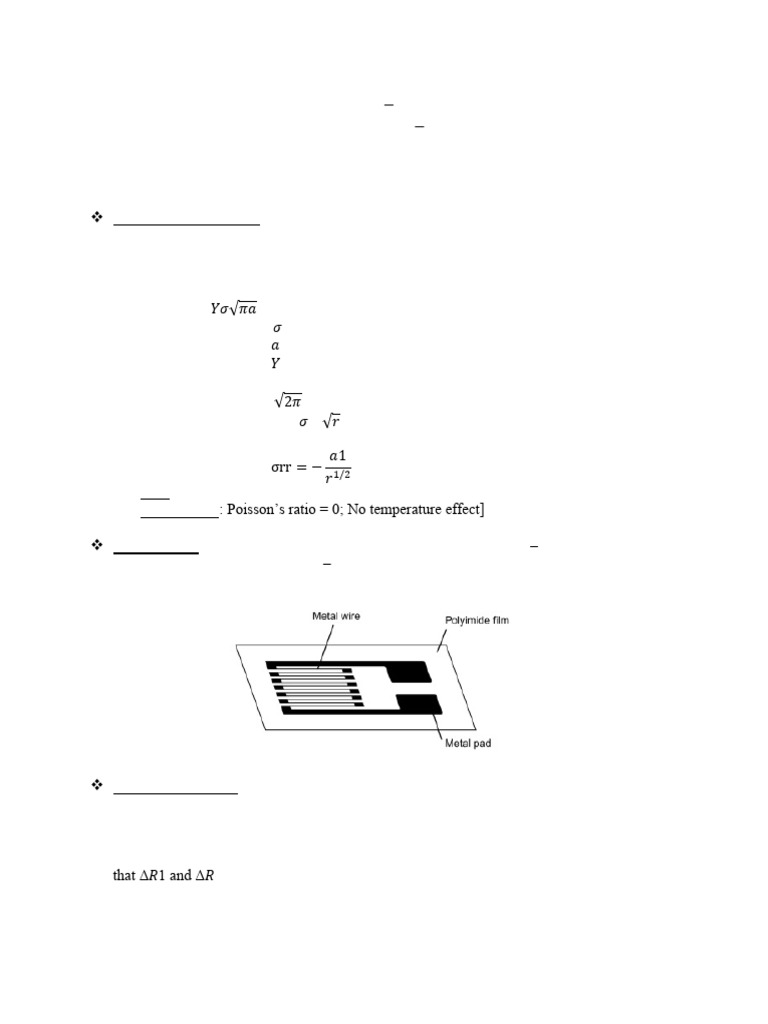Stress Intensity Factor Expt Manual - New | PDF | Stress (Mechanics ...