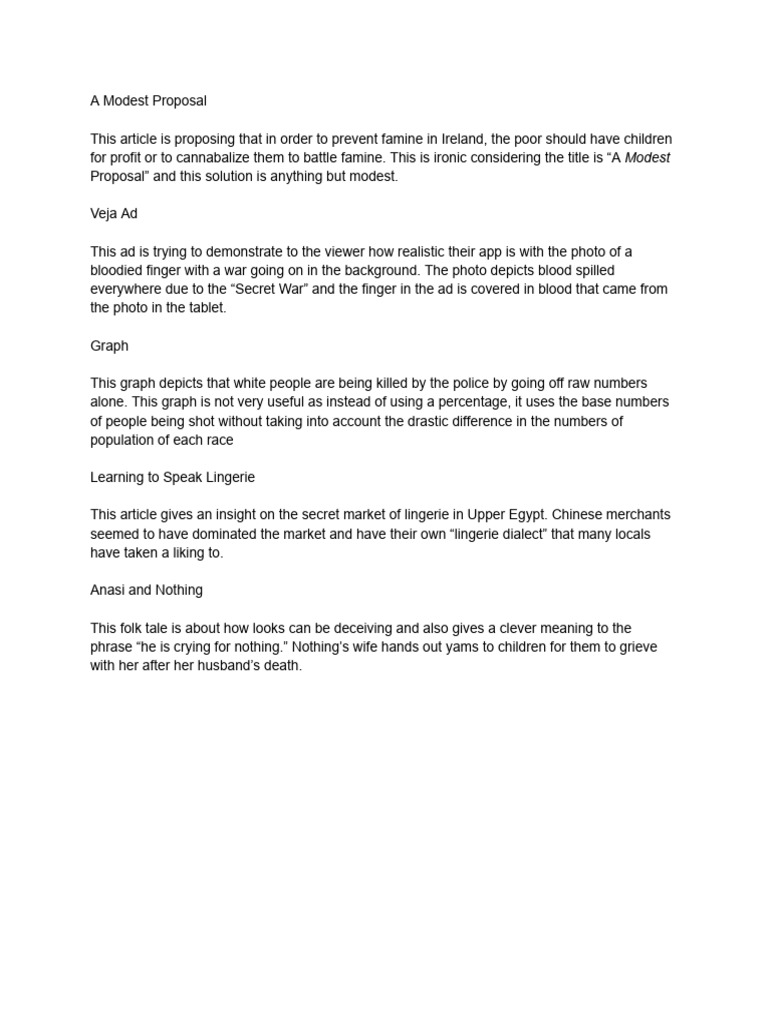 Central Ideas Arguments | PDF