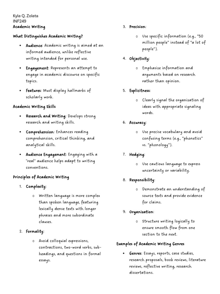 Purposive Communication Finals Kyle Zoleta | PDF | Reading Comprehension | Essays