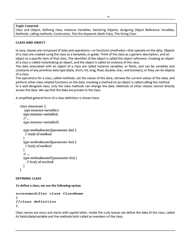 Lab5 Pdf Class Computer Programming Programming 1415