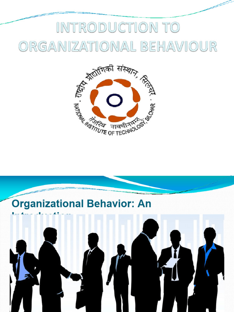 Introduction to Organizational Behaviour | PDF | Behavior | Organizational Behavior