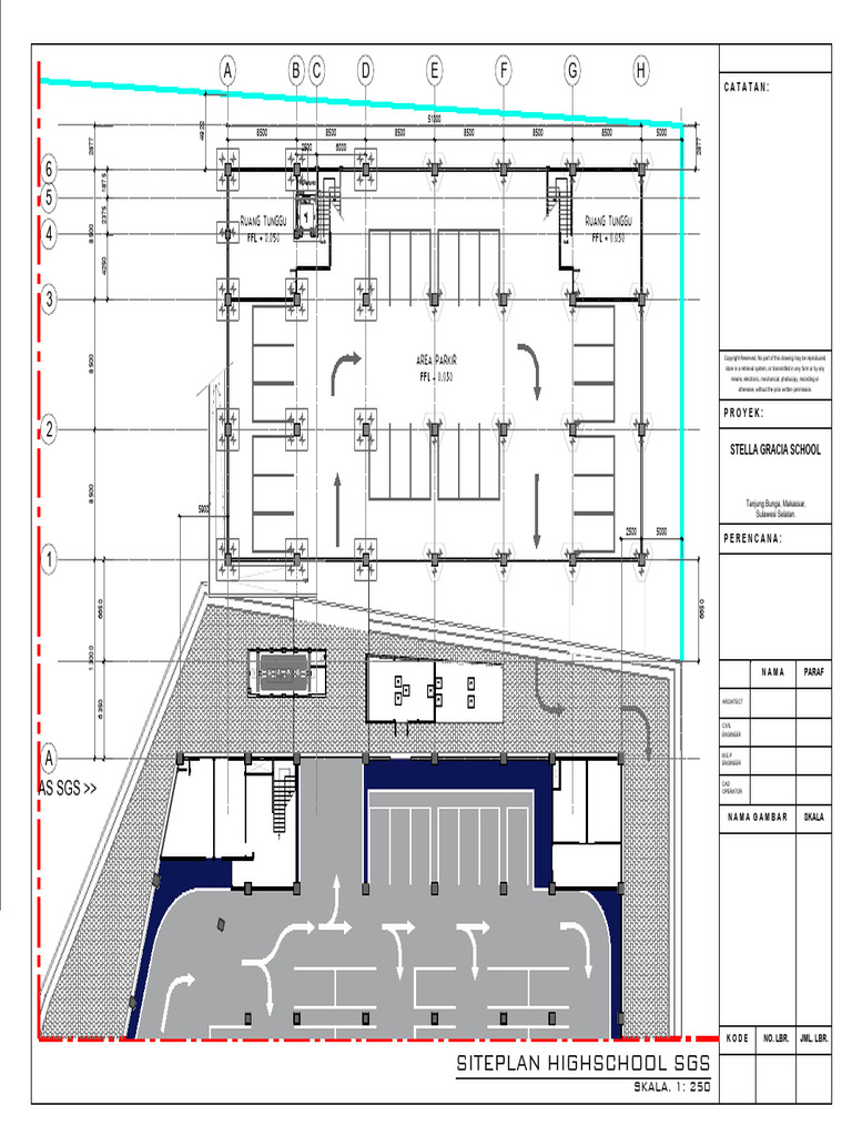 Siteplan Highschool SGS: B D E F G H C A | PDF